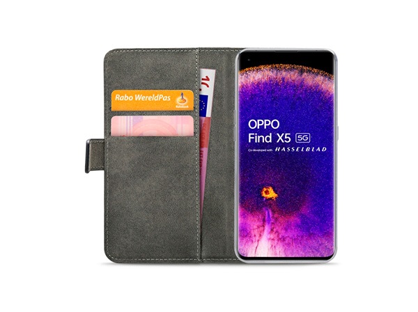 Mobilize Classic Gelly Wallet Book Case Oppo Find X5 5G - Black ...